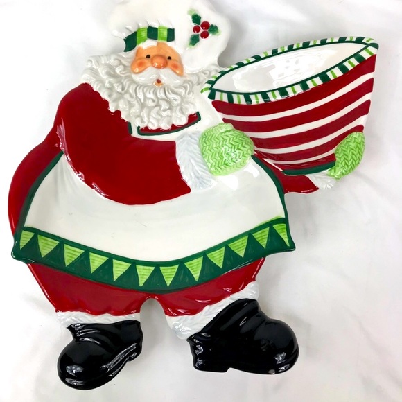 Fitz and Floyd | Holiday | Vintage Fitz Floyd Santas Kitchen Dual ...